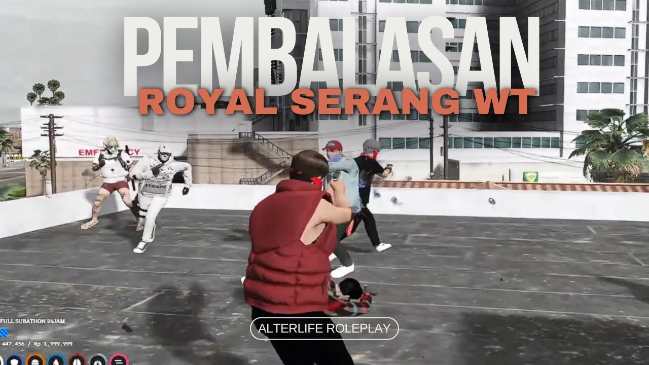 SERANGAN BALASAN ROYAL KE WHITE TIGER !!! GTA V ROLEPLAY - YouTube