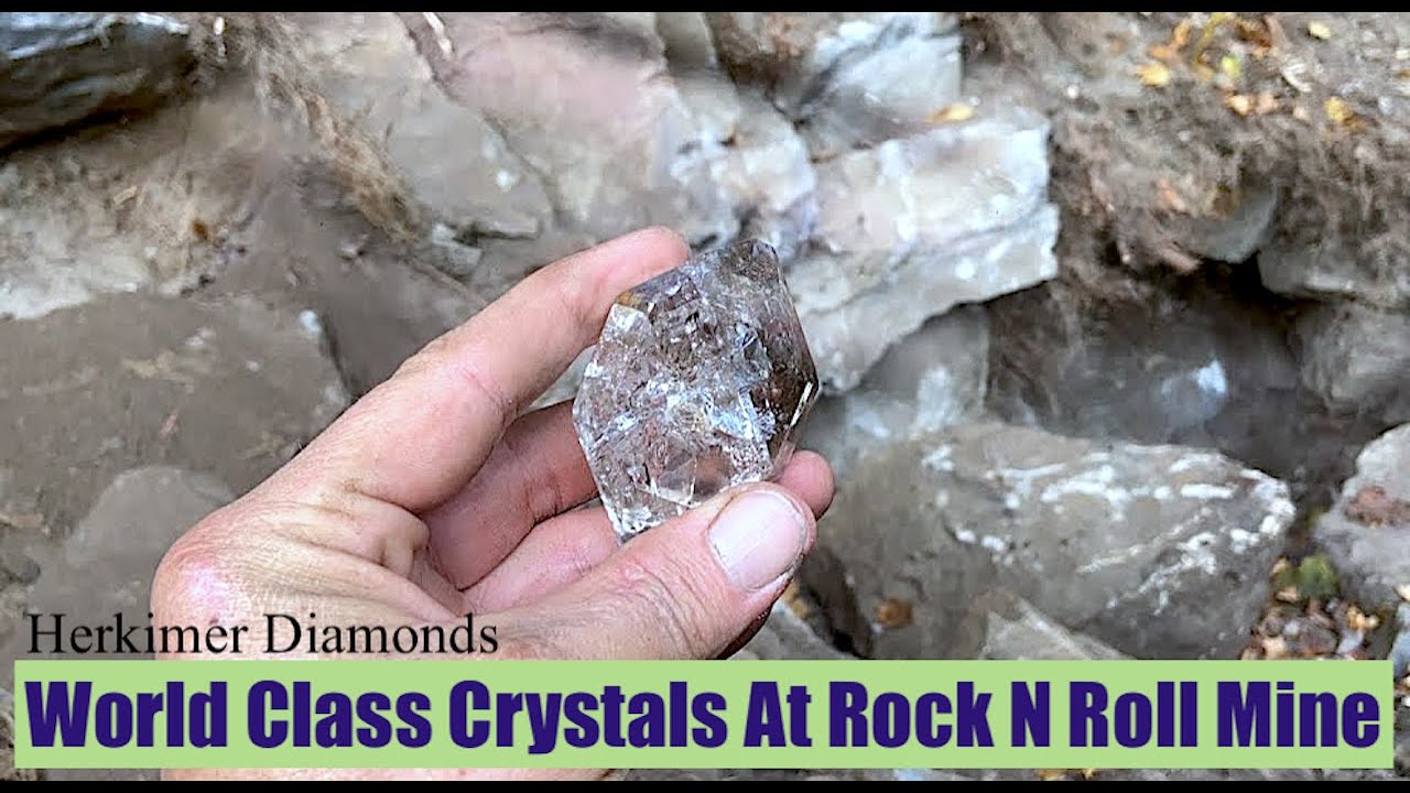 World Class Crystals ! LIVE #179 Mining Herkimer Diamonds! WROX News ...