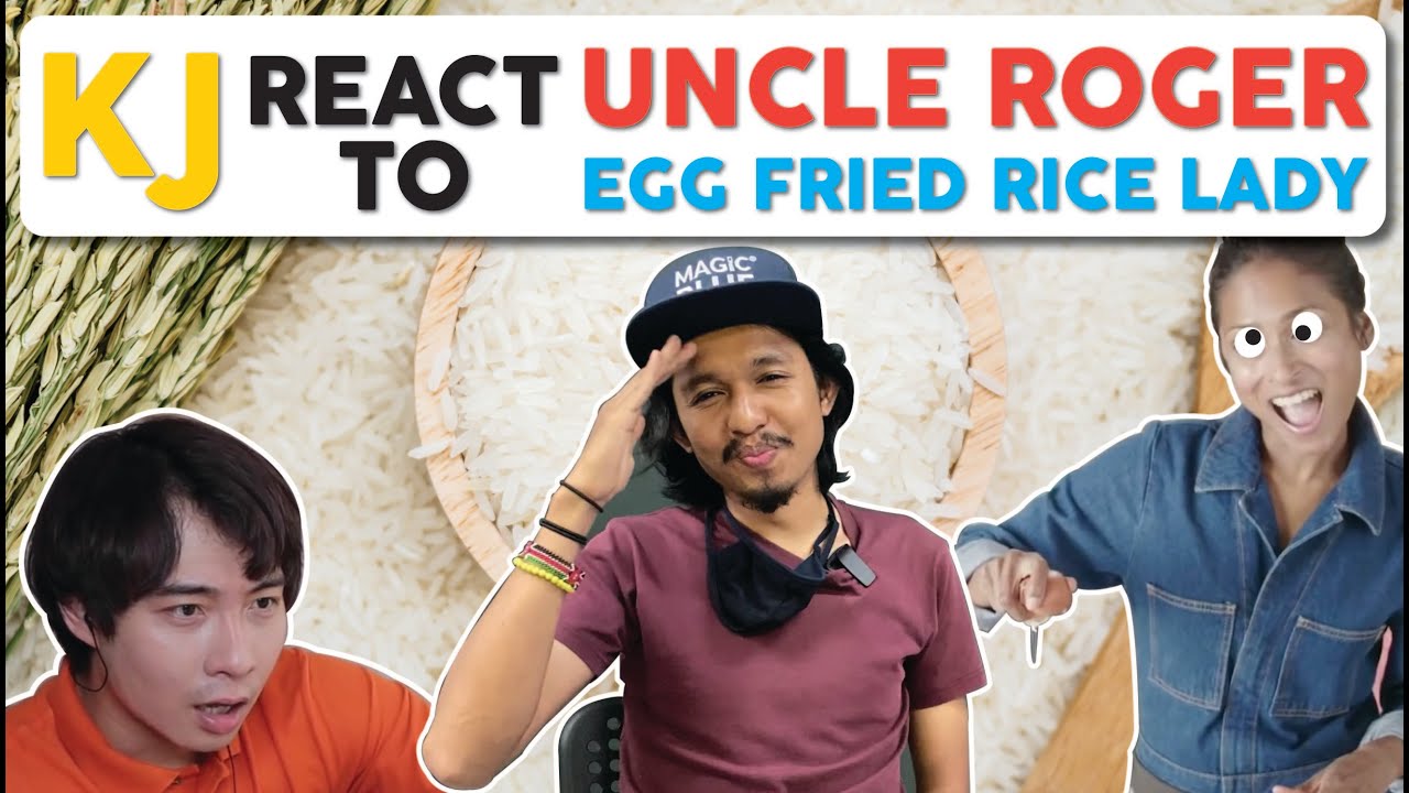 Melayu React Uncle Roger Egg Fried Rice Lady BBC Food - YouTube