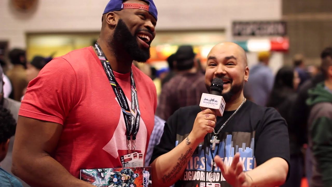 Israel Idonije Talks The Protectors At C2E2 '16! - YouTube
