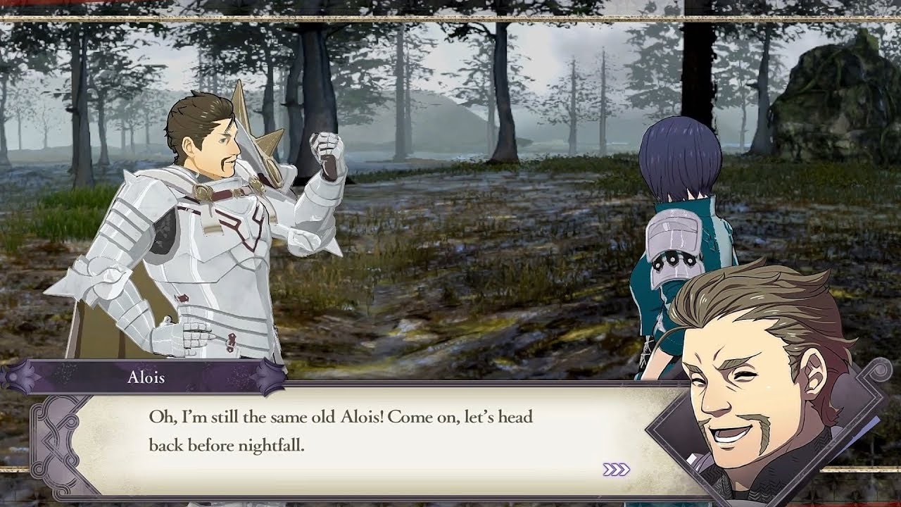 Shamir & Alois Support Conversations - Fire Emblem: Three Houses ...