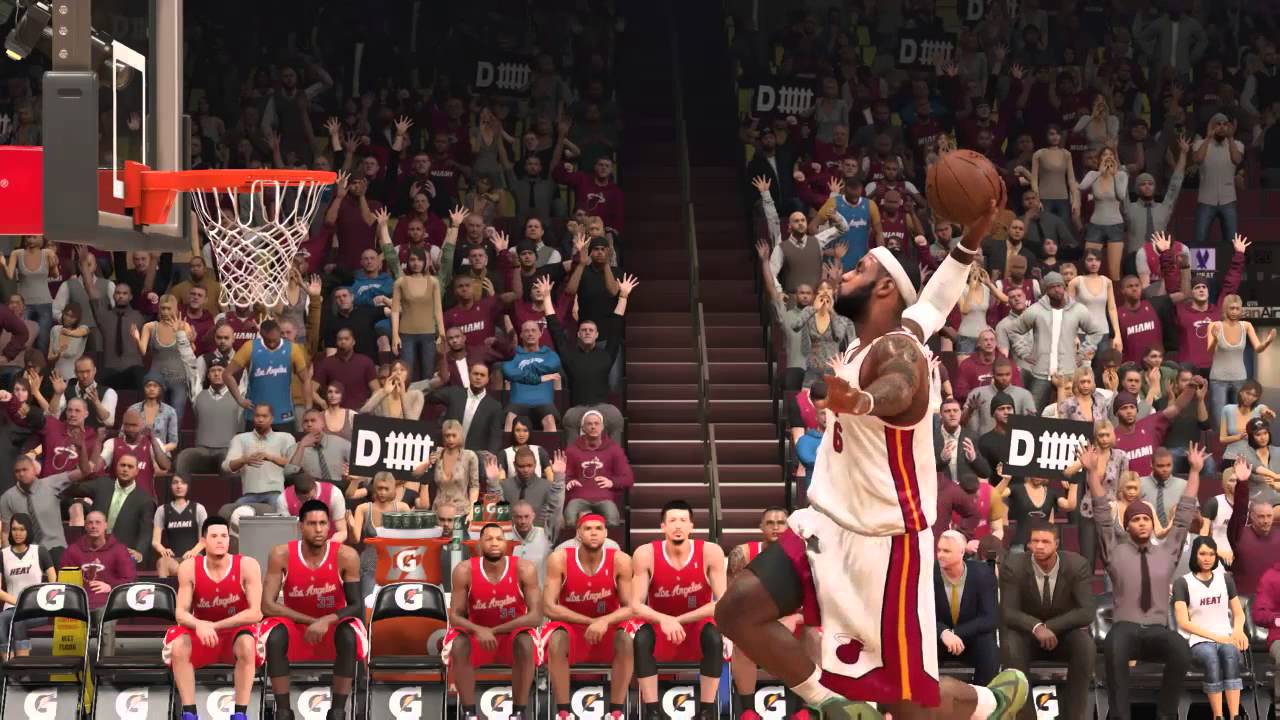 Lebron James 44 Inch Vertical Dunk! - YouTube