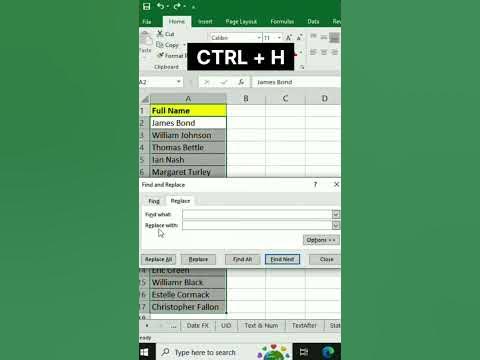 replace function in excel #excel #exceltech #excel #smartphone #smartexcel #exceltips #new # ...