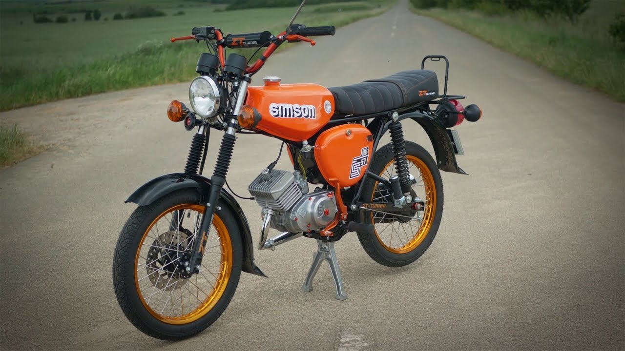 S51 Deluxe MadeinF - Das perfekte Alltagsmoped - YouTube