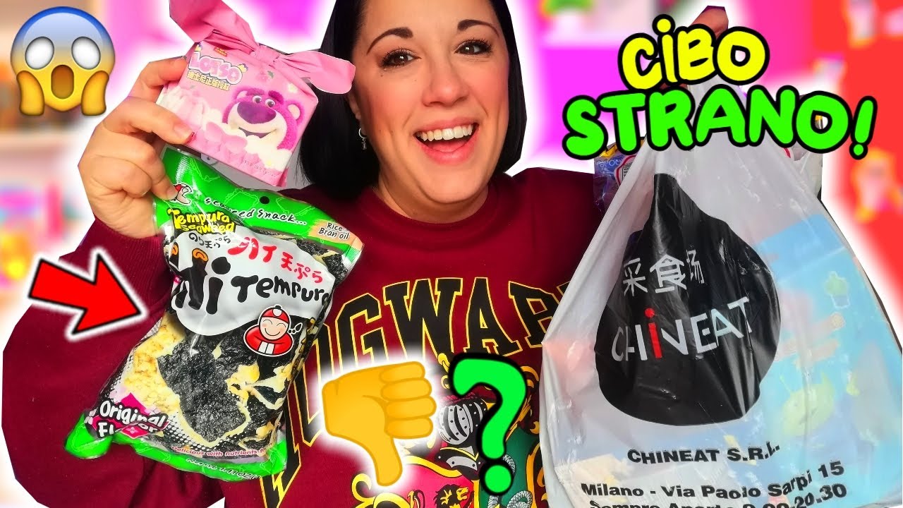 Provo CIBO STRANO CINESE comprato a MILANO - YouTube