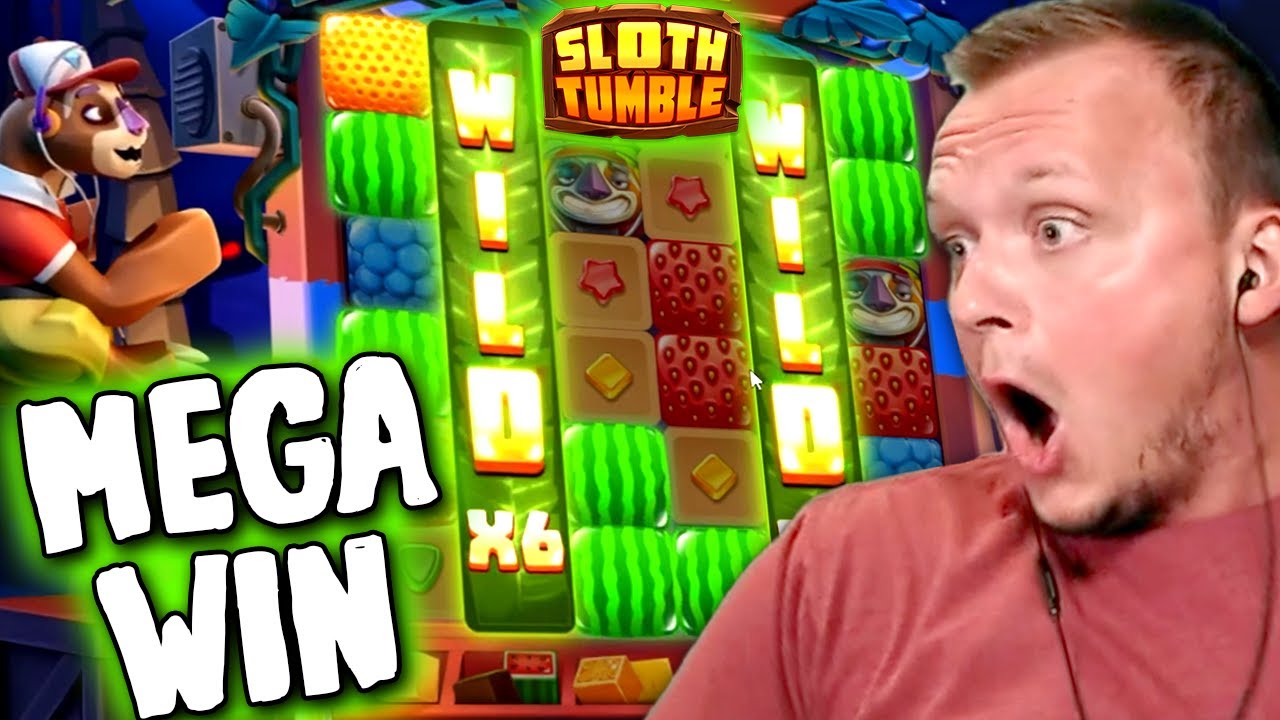 MEGA WIN ! 🌟💥 Slotspinner Strikes Gold on 'Sloth Tumble' Slot Machine ...