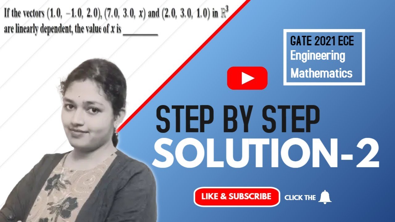 GATE 2021 ECE ENGINEERING MATHEMATICS - 2 - YouTube