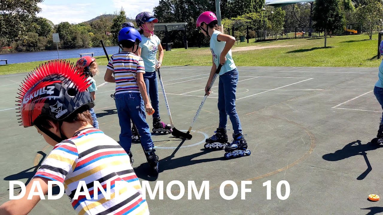 MOM AND DAD OF 10 STREET HOCKEY AND CHANAY FULL BODY RASH DAY IN THE ...
