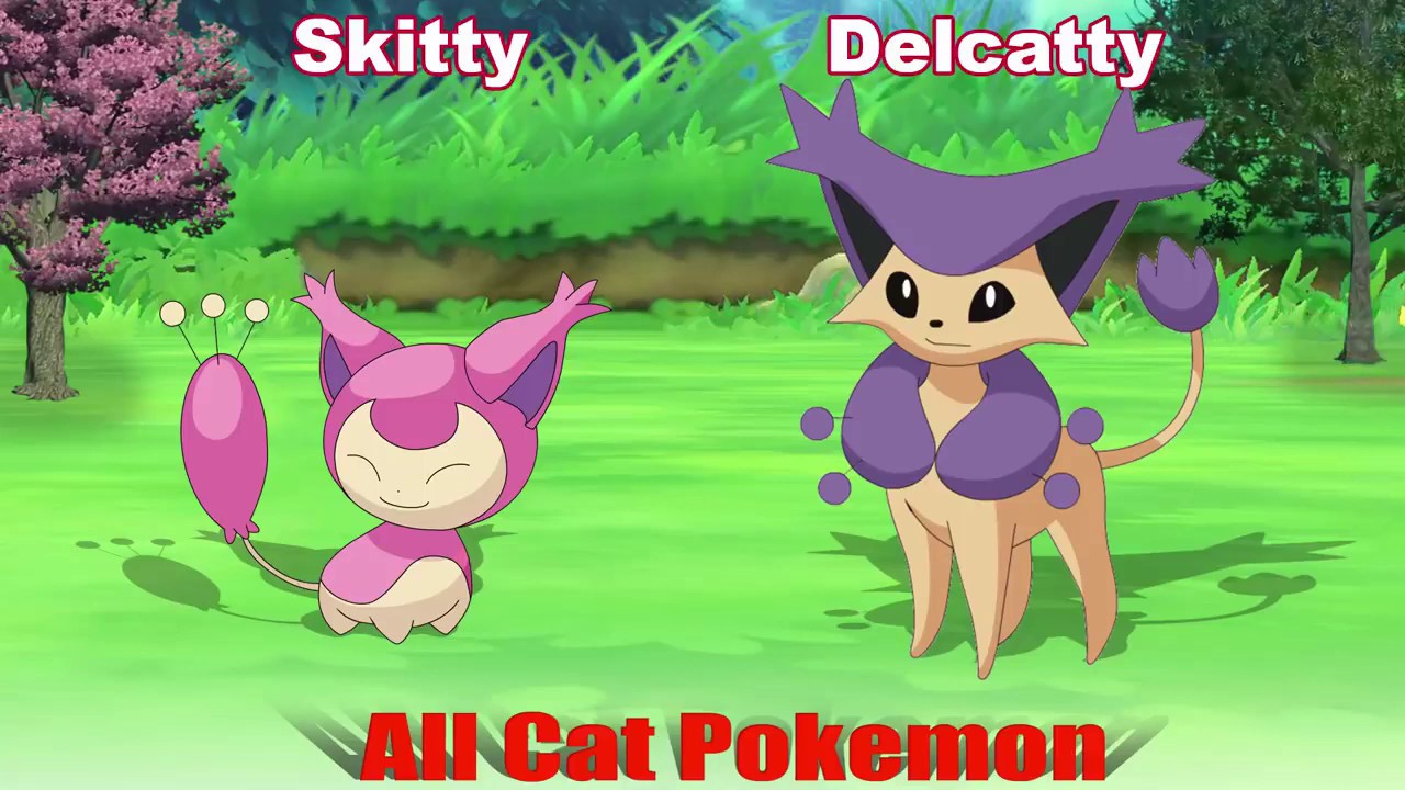 All Cat Pokemon's - Evolution's in detail - YouTube