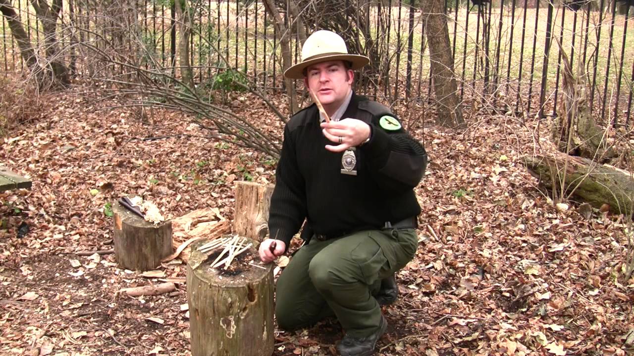 18- Survival Practice: The One Stick Fire - YouTube
