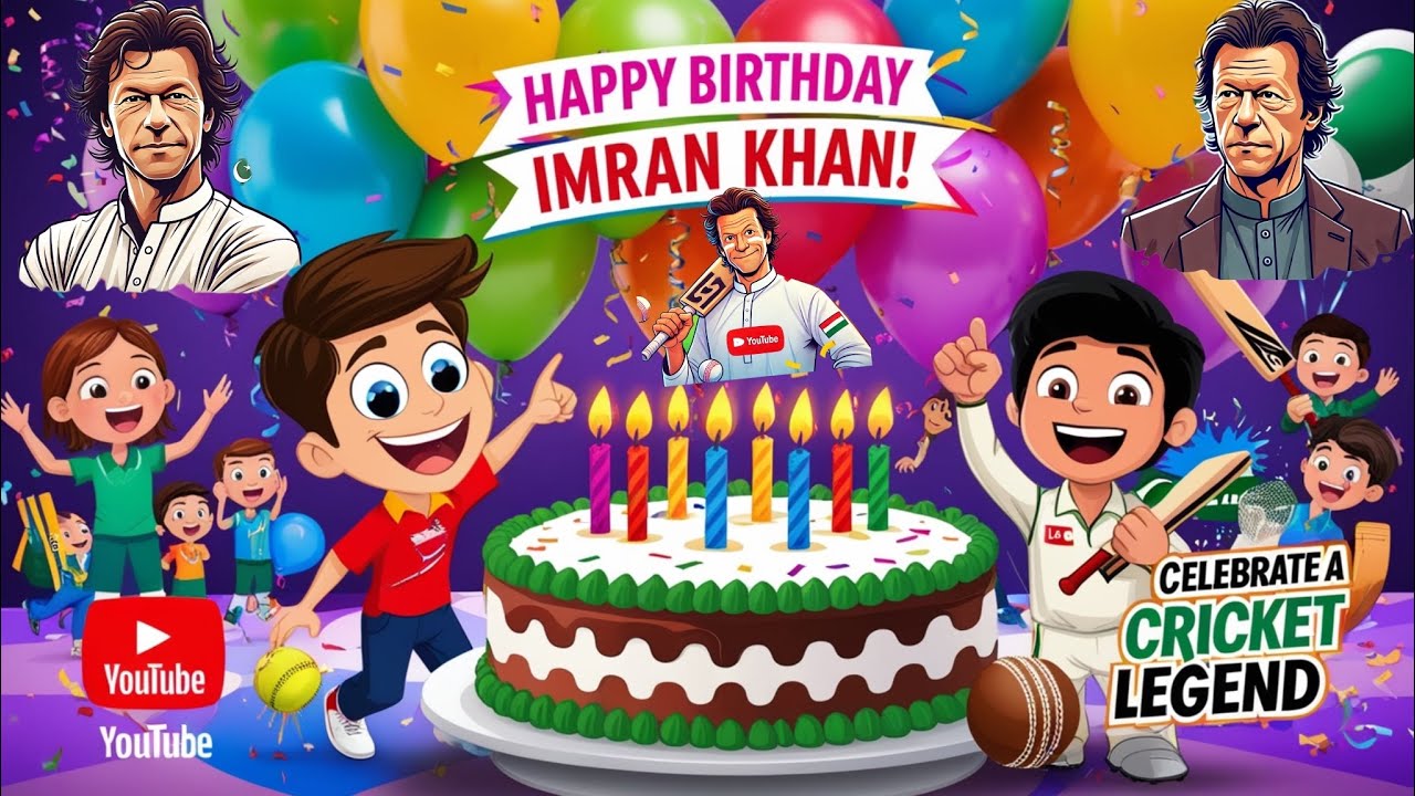 🎉 Celebrating Imran Khan’s Birthday: A Fun Party with Kids! - YouTube