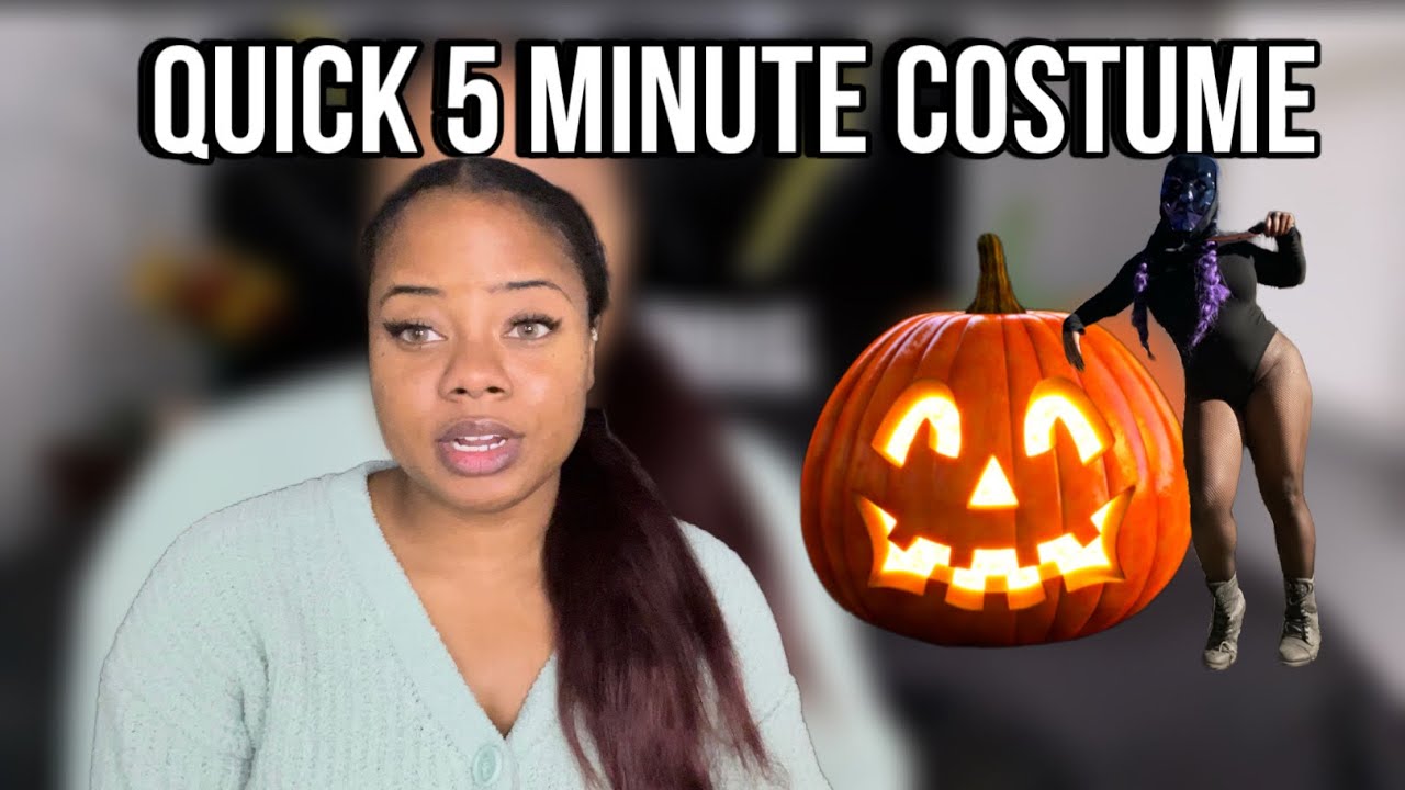 CREATE A FULL COSTUME IN 5 MINS | 8 LOOKS OF HALLOWEEN | VLOGTOBER DAY ...