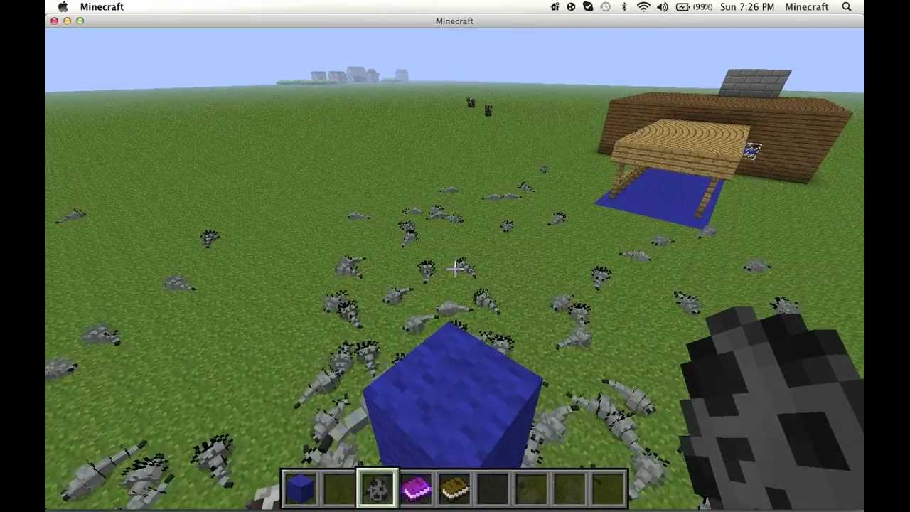 minecraft- SILVER FISH MAYHEM!!!!! - YouTube