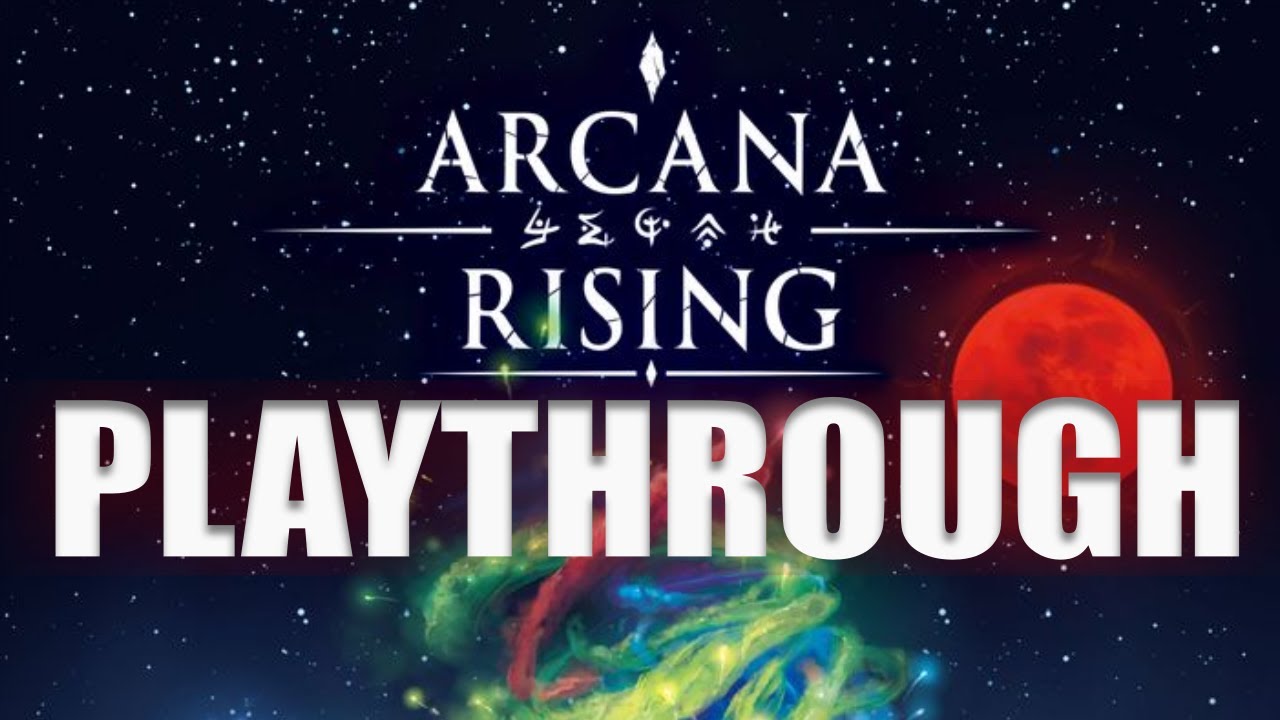 Arcana Rising Board Game Full Playthrough on TTS - YouTube