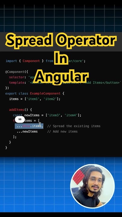 What is Spread Operator in Angular? | Simplifying Code with Angular - YouTube