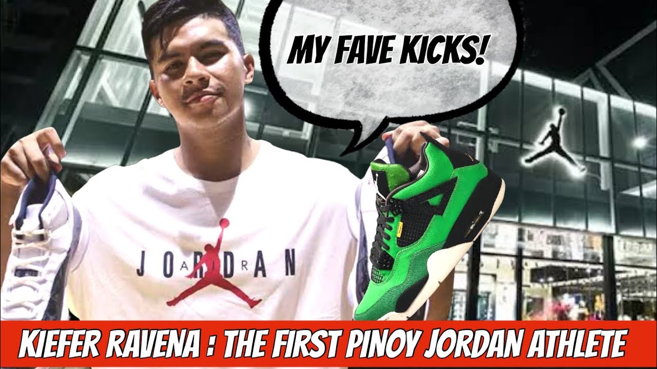 KIEFER RAVENA : THE 1ST & ONLY PINOY JORDAN ATHLETE - YouTube