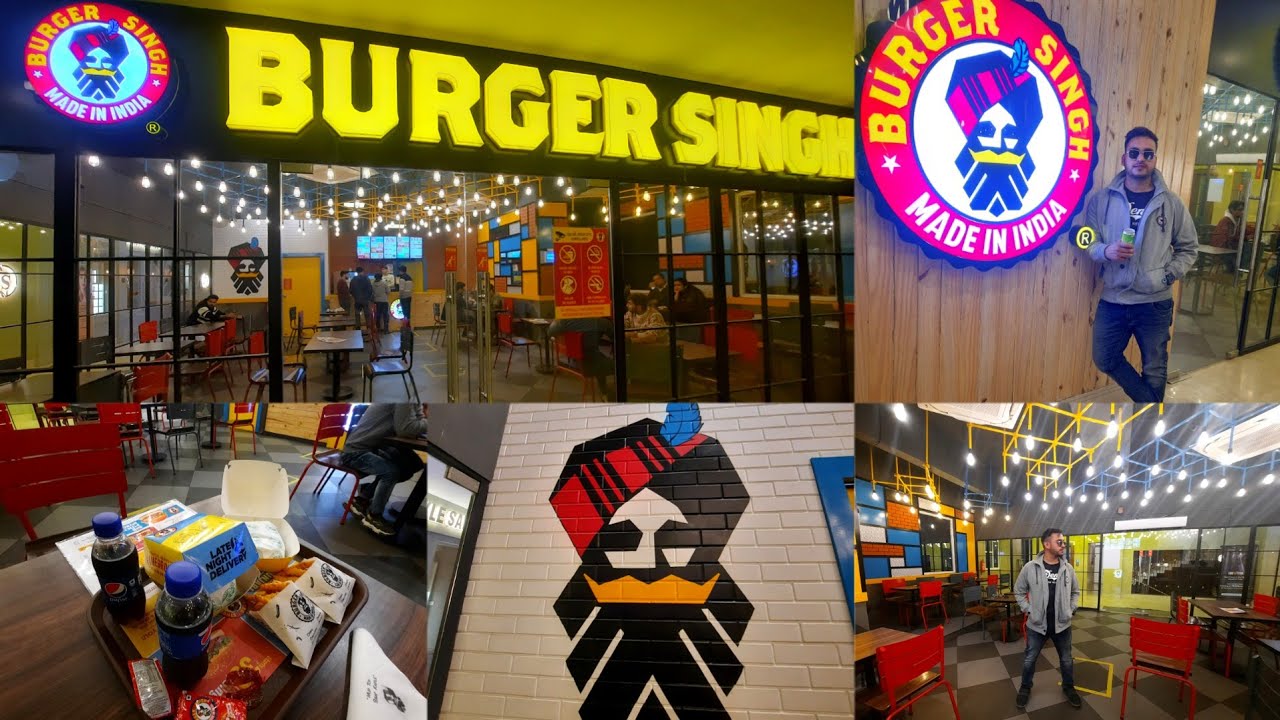 BURGER SINGH MORADABAD VLOG 🍔 Nikku singh Burger @39 only 😋 Best Place ...