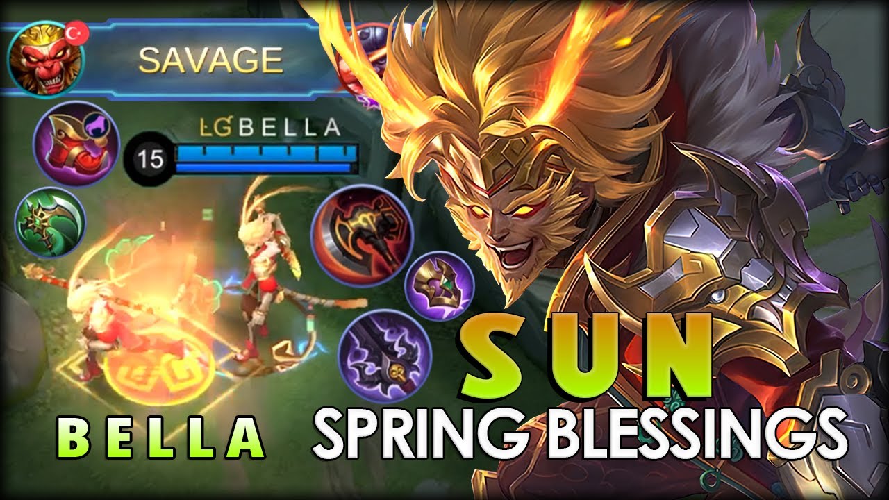 SAVAGE!! Sun Spring Blessings by B E L L A Top 3 Global Sun - Mobile ...