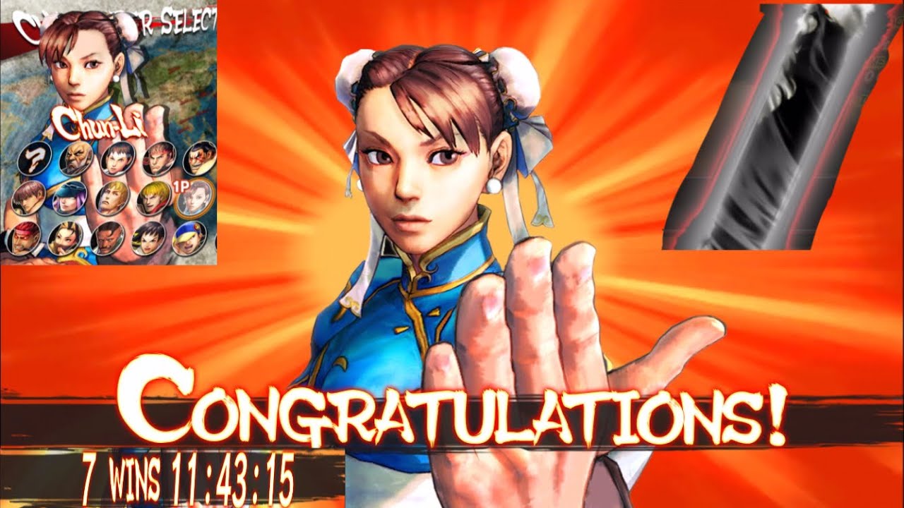 CHUN LI - Street Fighter IV Champion Edition - All Stages - Normal ...