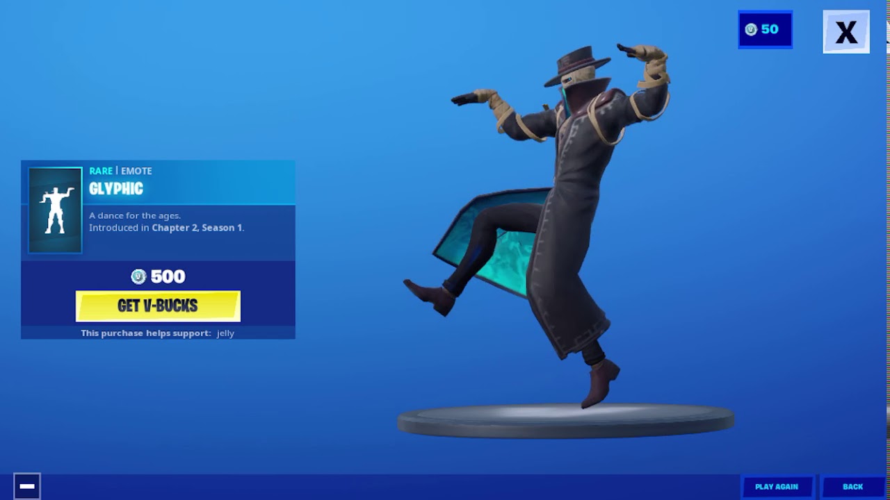 NEW! GLYPHIC EMOTE! - YouTube