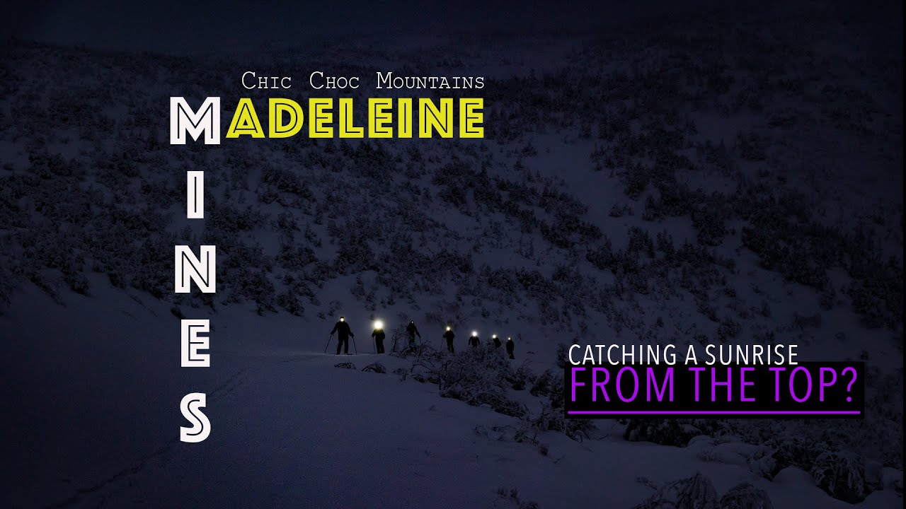The Most REMOTE Place To Ride In The Chic Chocs | Mines Madeleine - YouTube