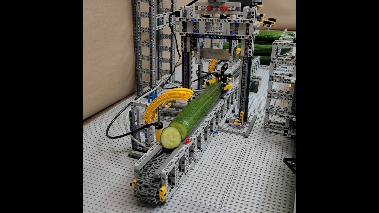 Lego Cucumber House Factory - YouTube