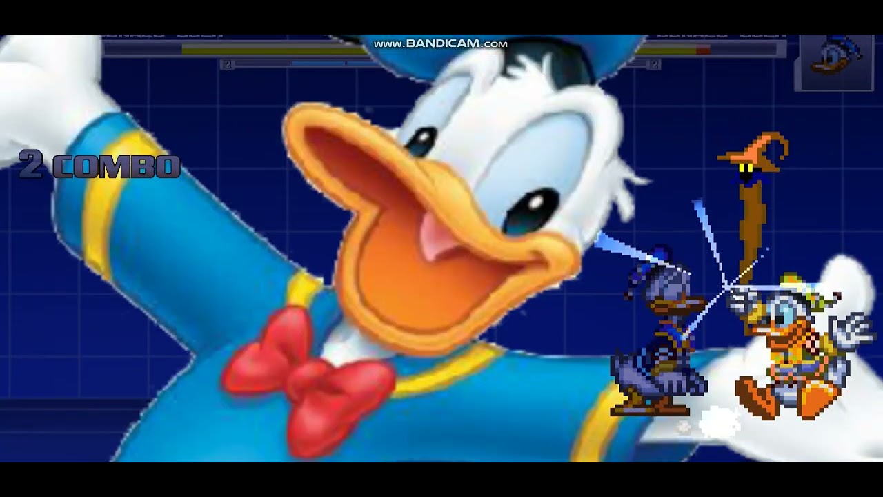 M.U.G.E.N Donald duck V4 release - YouTube