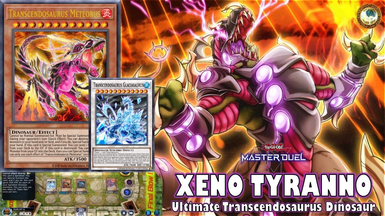 Transcendosaurus Dinosaur Deck - Scrap Dino Xeno Enigma / Ultimate ...