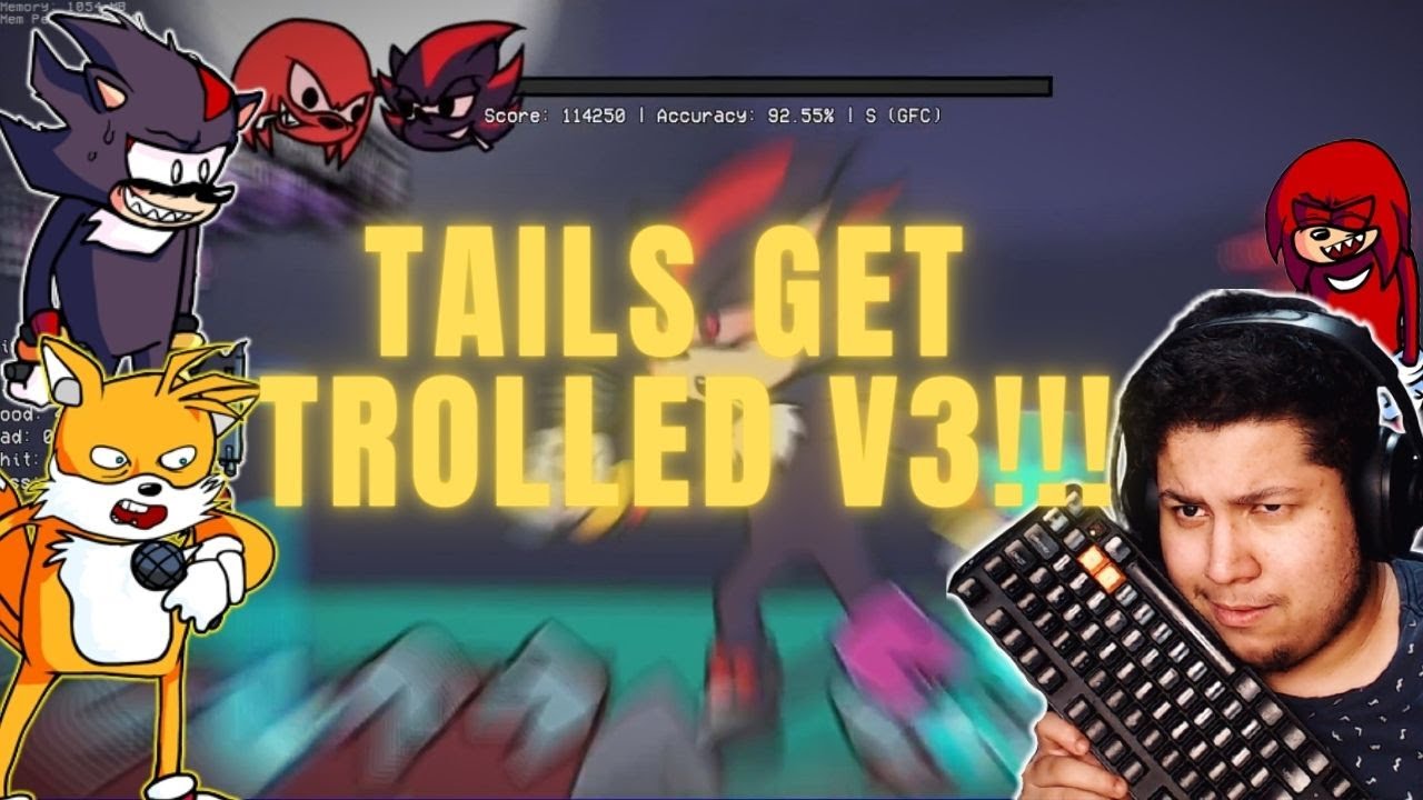 TAILS GET TROLLED V3 - The PERFECT MOD !!!! FNF - YouTube