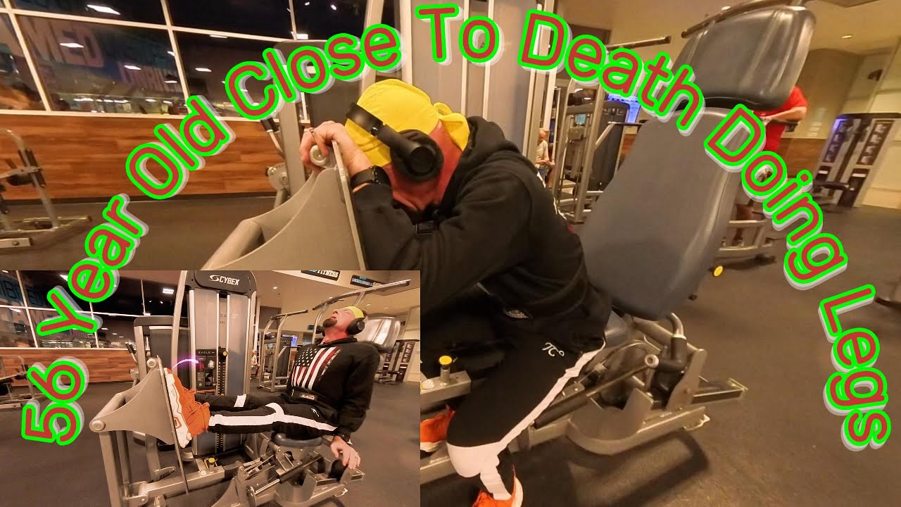 56 Year Old Close to Death Doing Legs at EOS Gym, Chandler, AZ - YouTube