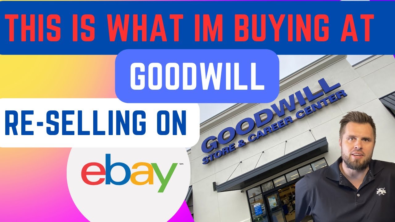 Awesome Finds At GOODWILL Thrifting for a PROFIT, WHAT IM BUYING - YouTube