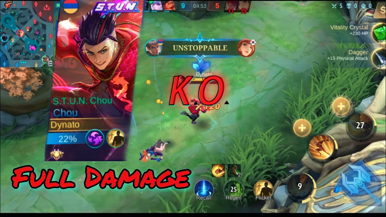 Chou The Best Build Iteam | MBL | FREZZ | Top Global - YouTube