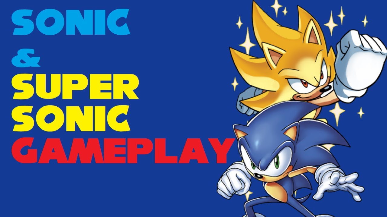 Sonic & Super Sonic Gameplay | Roblox Sonic Eclipse - YouTube