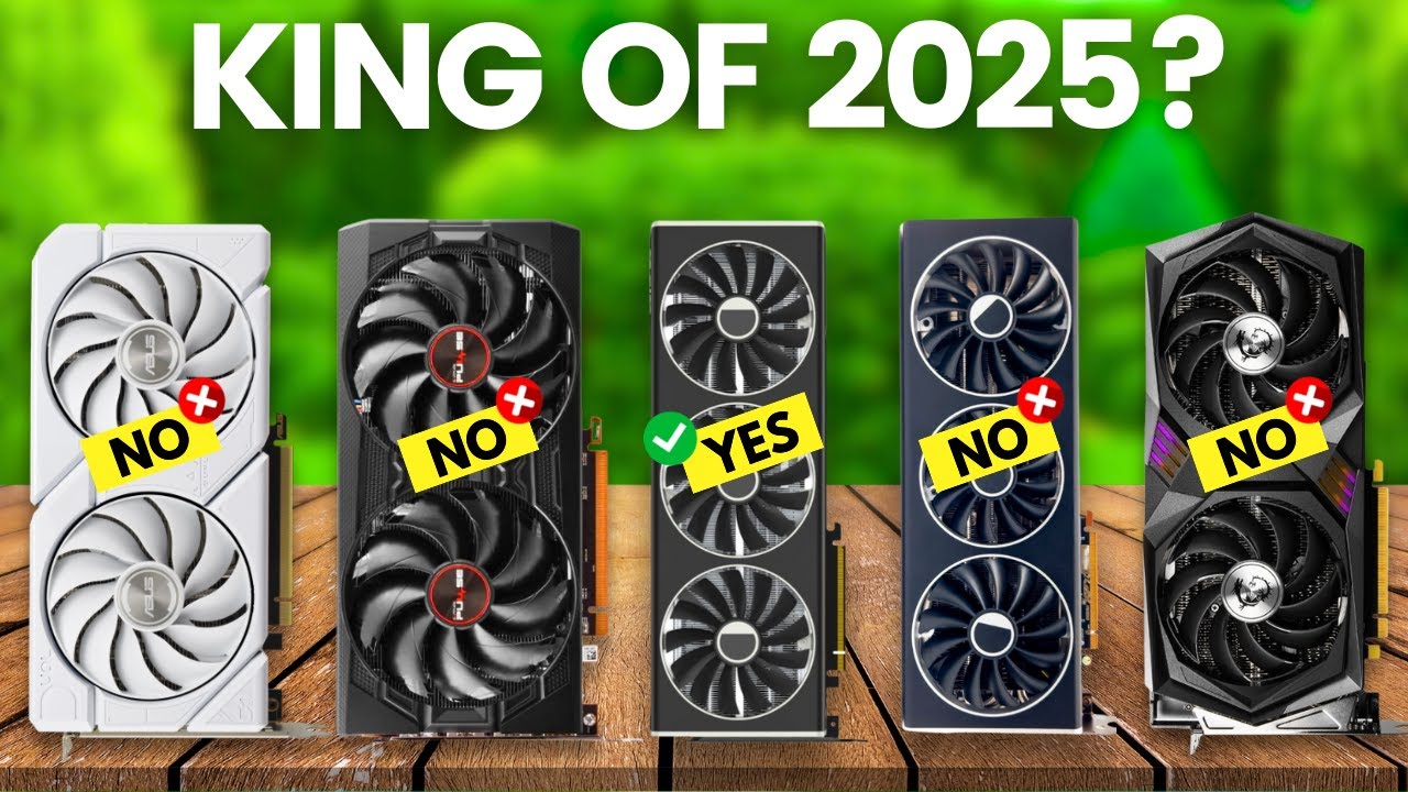 6 Best Graphics Cards 2025 - (XFX vs ASUS vs Sapphire) - YouTube