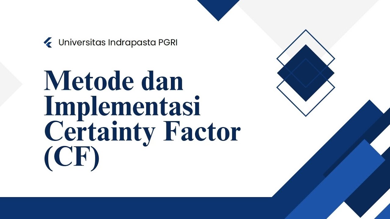 Tugas SBP Kelompok 7 - Metode dan Implementasi Certainty Factor - YouTube