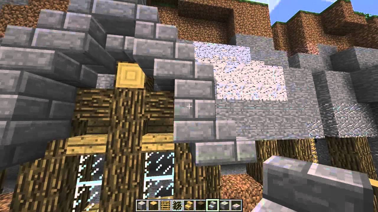 Minecraft Let's Build - Advanced Medieval Ravine Village Outpost/Base ...