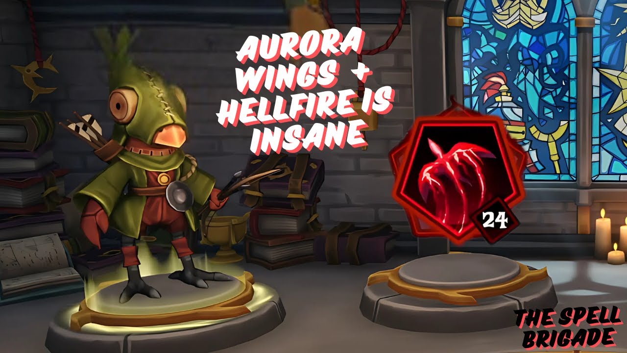 Aurora Wings + Hellfire Is Insane! || The Spell Brigade - YouTube