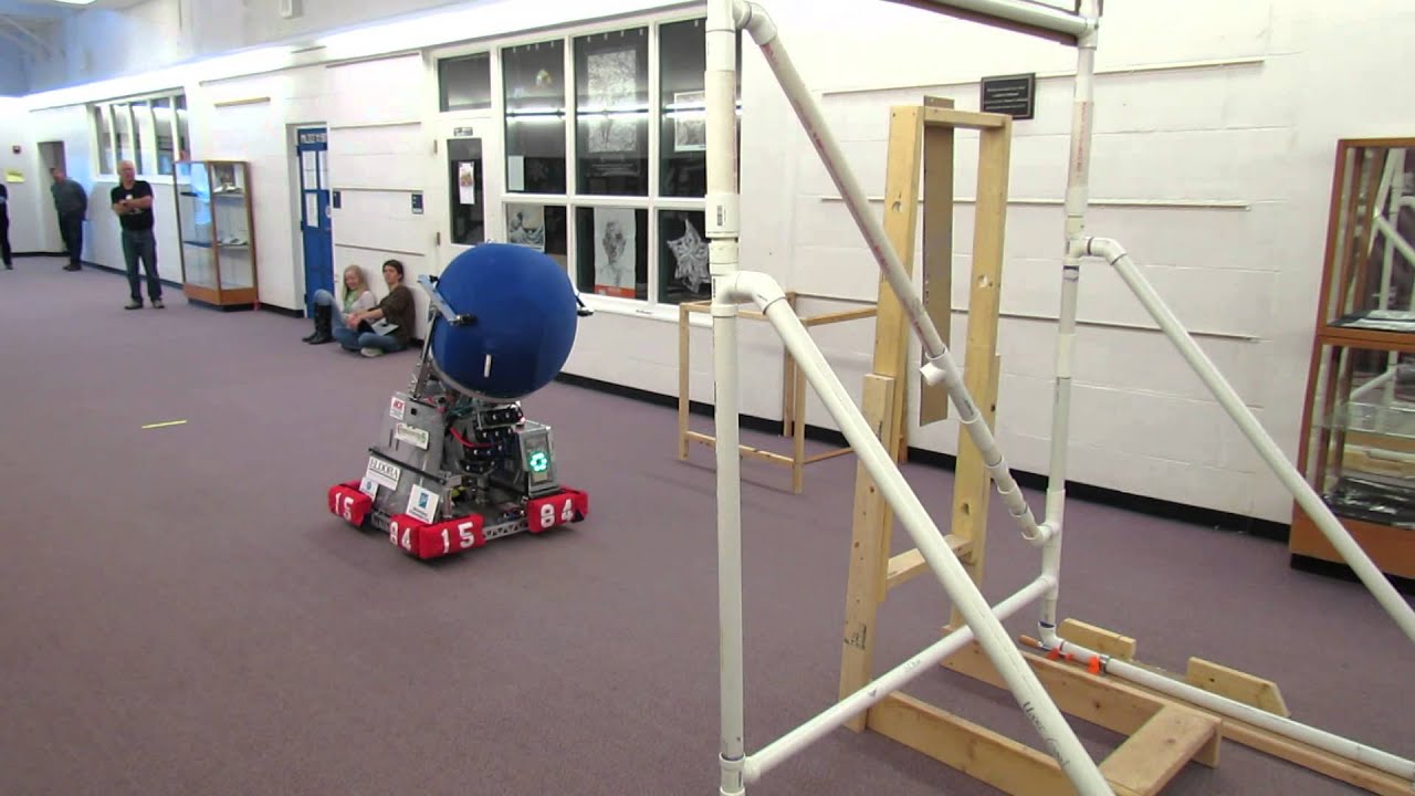 FRC Team 1584 Aerial Assist Autonomous Mode - YouTube