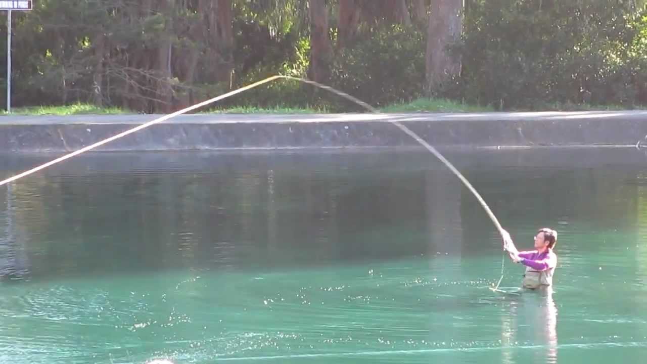 Flyfishing Pools Golden Gate Park San Francisco California - YouTube