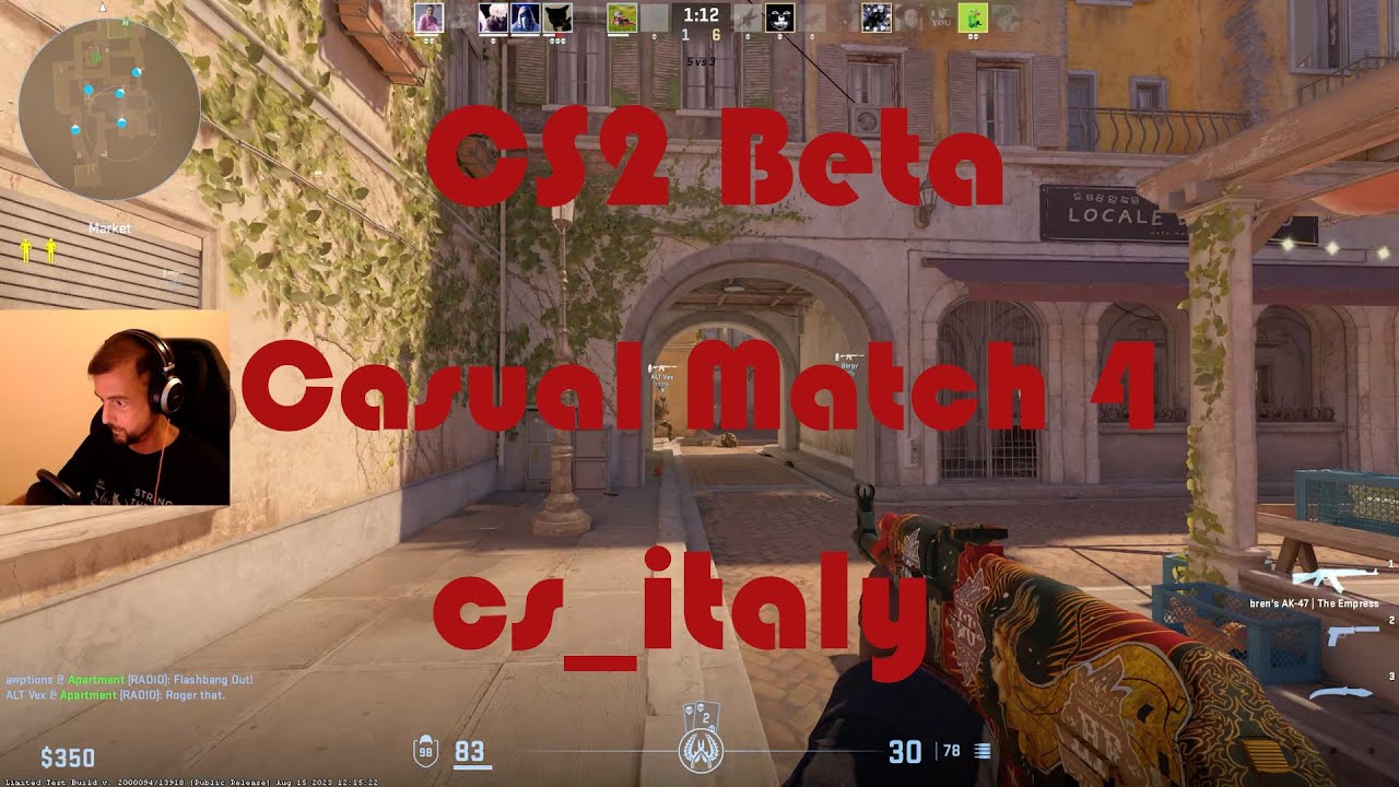 CS2 Beta cs_italy Playtest - Casual Match4 - YouTube
