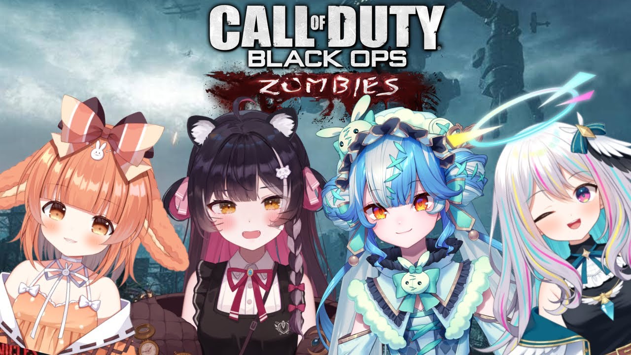 CUTE GIRLS VS ZOMBIES!【Call of Duty: Black Ops III】w/ @TwistyAmanozako ...