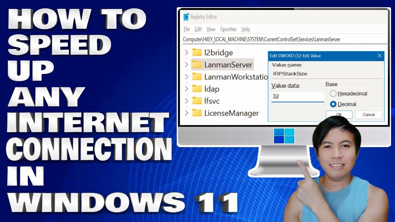 How To Speed Up Any Internet Connection in Windows 10/11 - YouTube