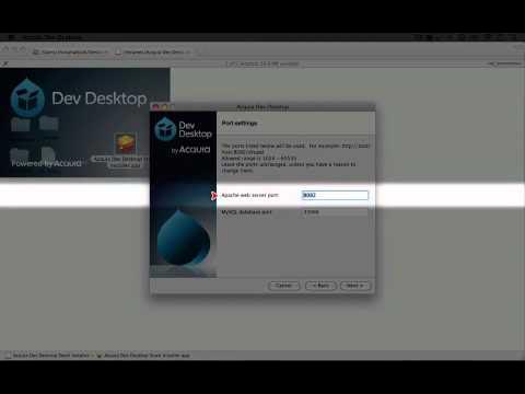 4. How to install Acquia Dev Desktop on a Mac (a Drupal how-to) - YouTube