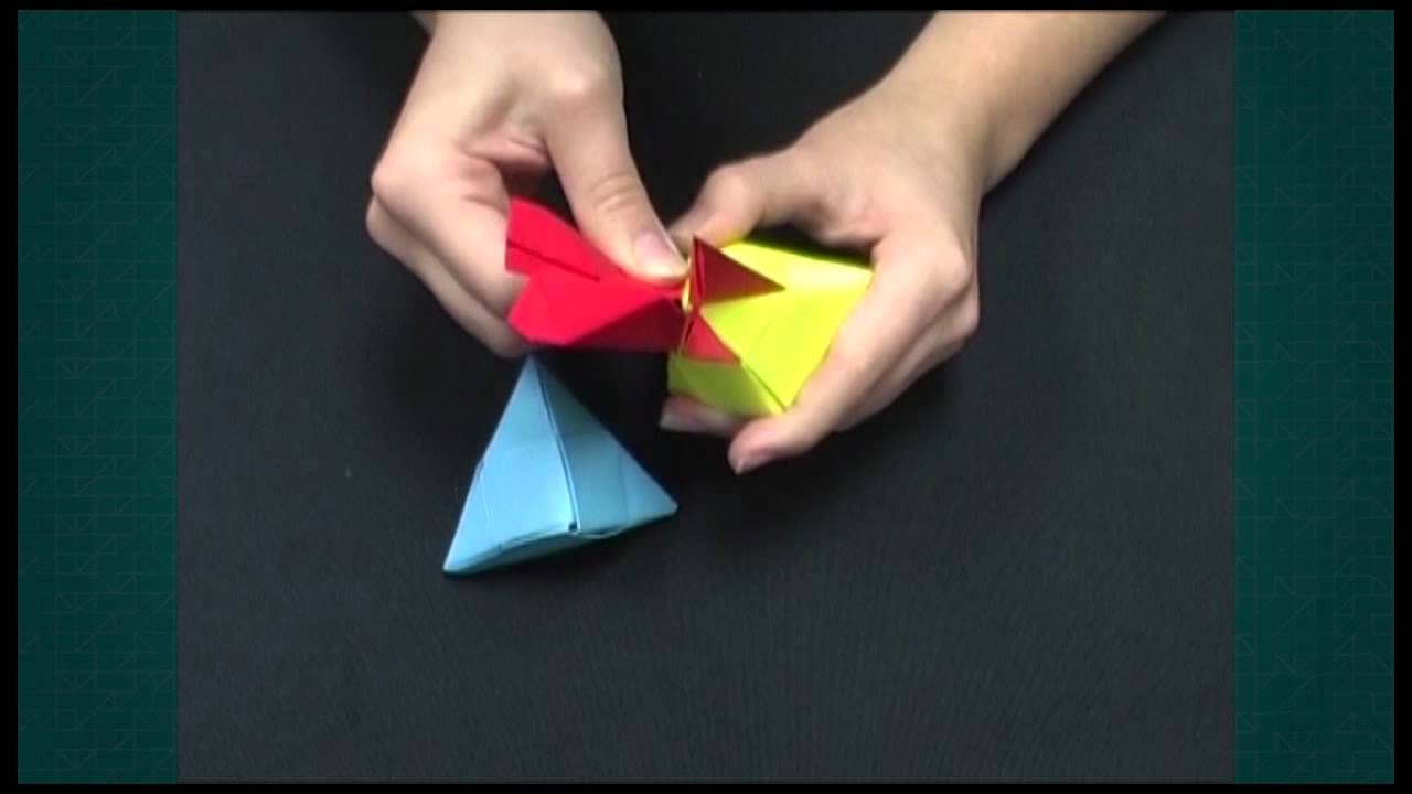 Molecular Origami - Connecting horizontally - YouTube