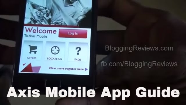 Using Axis Bank Mobile App Guide - YouTube