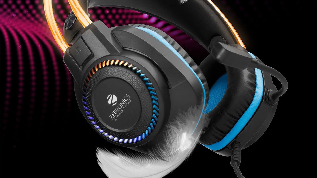 Best RGB Gaming Headphone | Zebronics Jet PRO Premium RGB Gaming ...