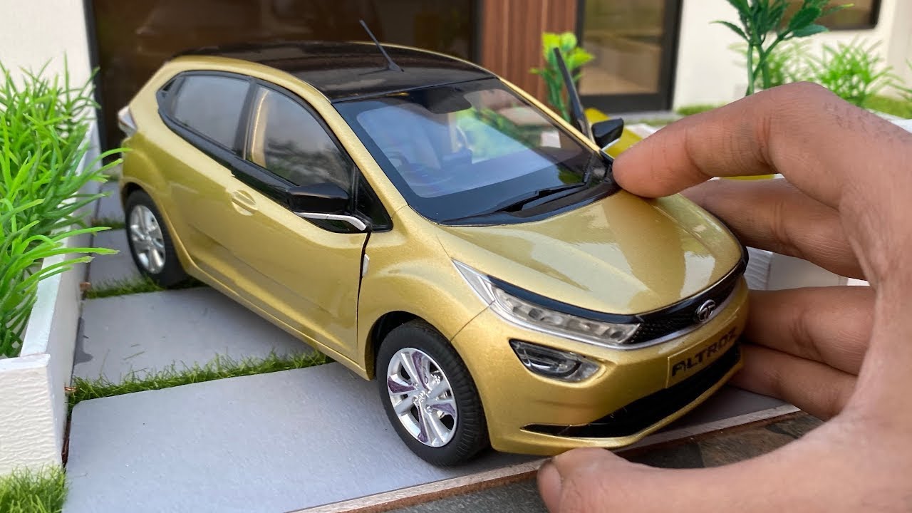 Unboxing of Mini 2023 Tata Altroz Diecast Model | New Indian Car ...