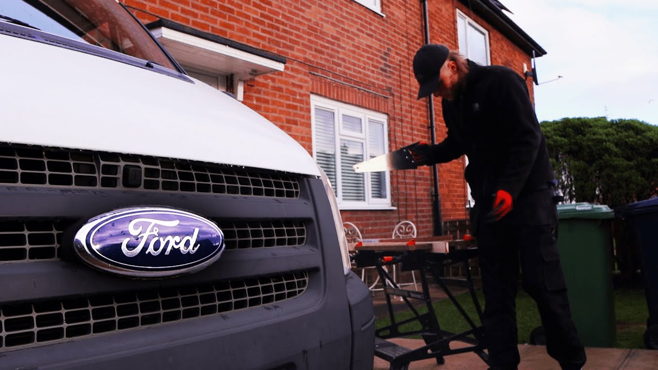 STARTING TO BUILD! | Budget Van Conversion - Building a Bulkhead Wall ...