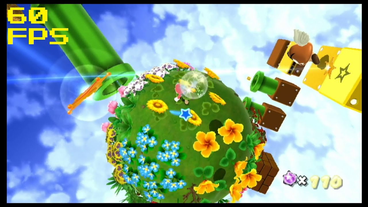 55. [60 FPS] In Full Bloom - Supermassive Galaxy - Super Mario Galaxy 2 ...