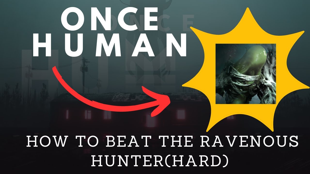How To Beat The RAVENOUS HUNTER On HARD!! - YouTube
